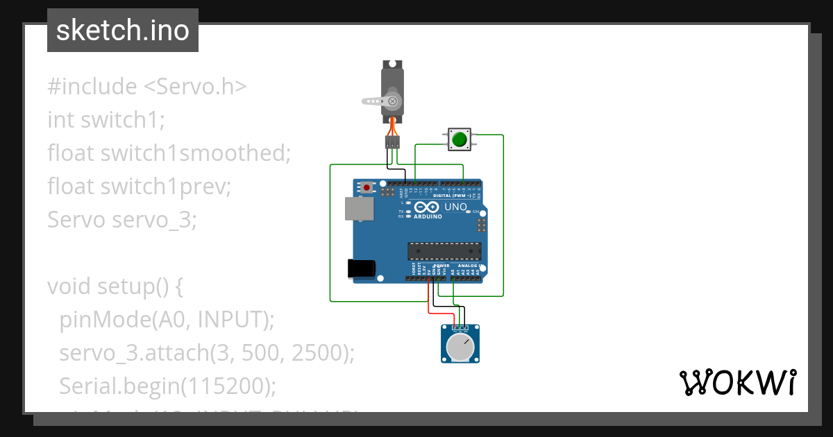 Servosmooth Wokwi Esp32 Stm32 Arduino Simulator
