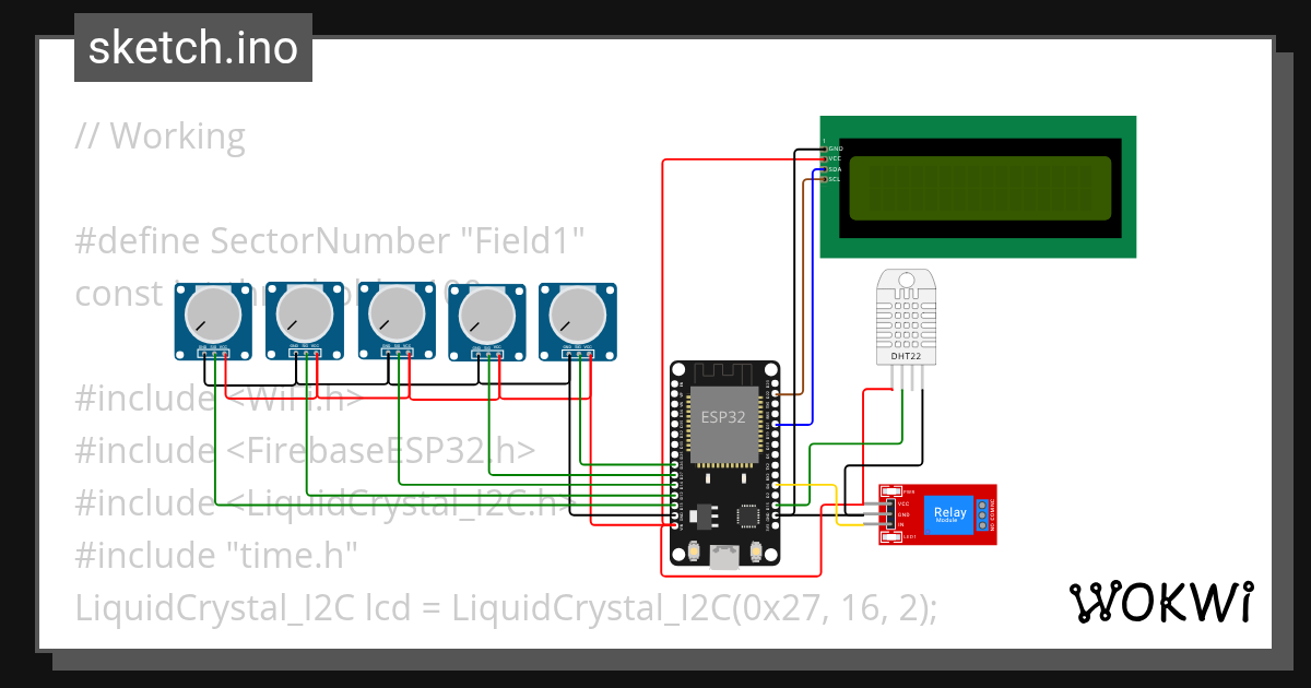 Agi-IoT - RT-Firebase - Wokwi ESP32, STM32, Arduino Simulator