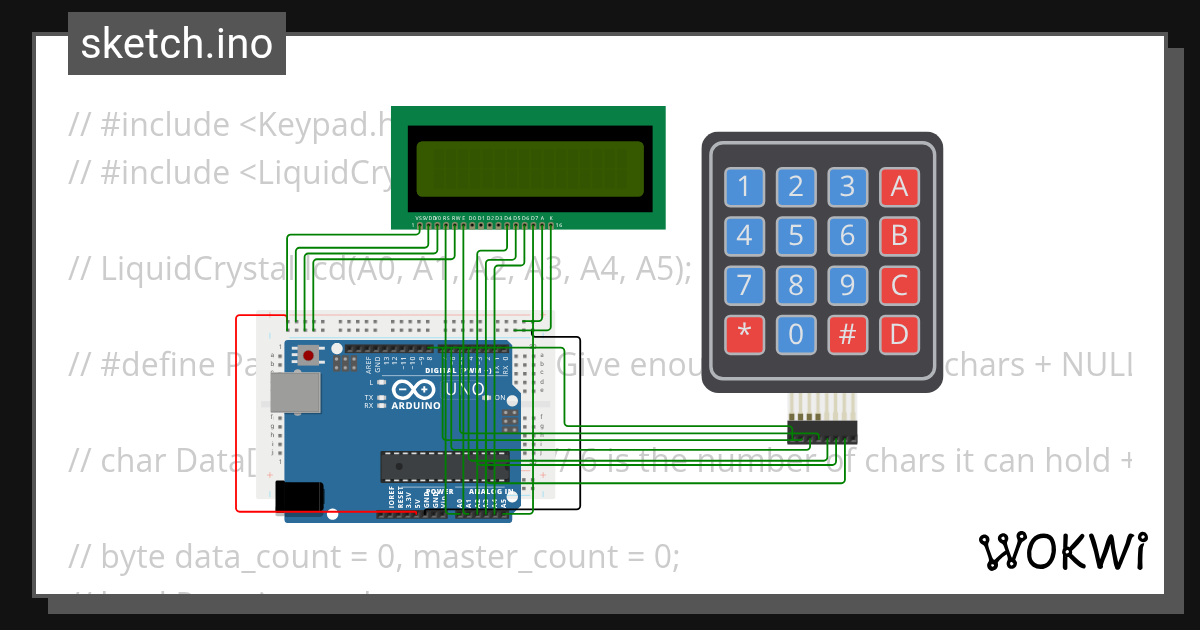 lock - Wokwi ESP32, STM32, Arduino Simulator