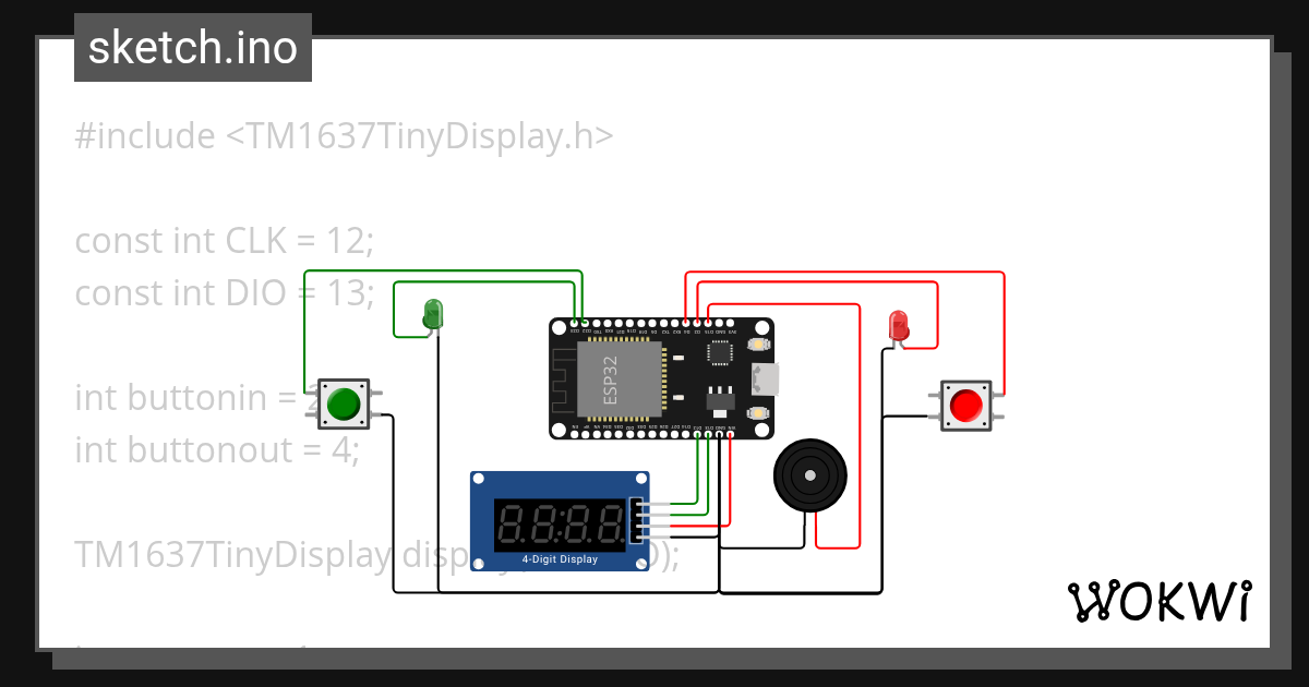 LATIHAN 5 - Wokwi ESP32, STM32, Arduino Simulator