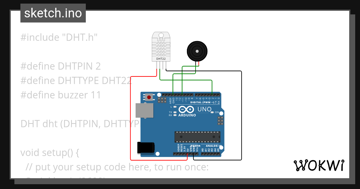 Sandi_DHT22 - Wokwi ESP32, STM32, Arduino Simulator