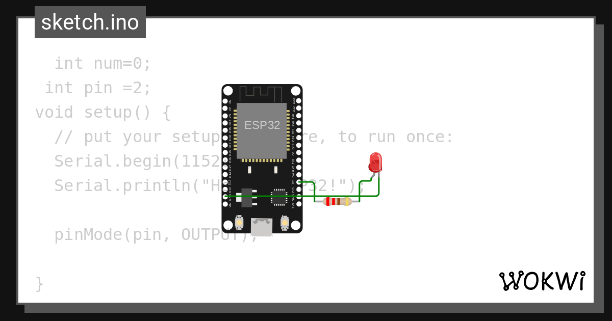 Prueba Wokwi Esp32 Stm32 Arduino Simulator 2932