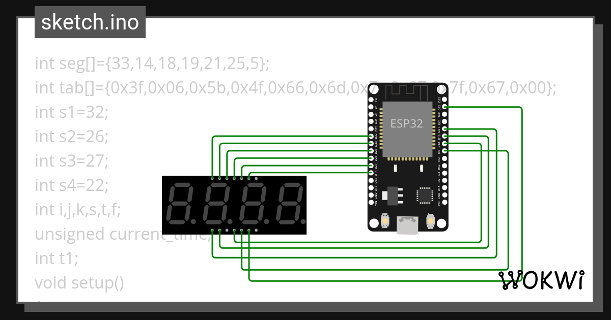 Wokwi - Online ESP32, STM32, Arduino Simulator