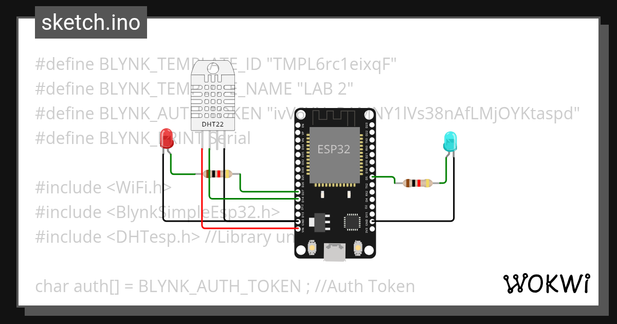 Lab2 Wokwi Esp32 Stm32 Arduino Simulator