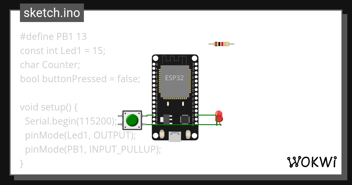 tgs 1 - Wokwi ESP32, STM32, Arduino Simulator