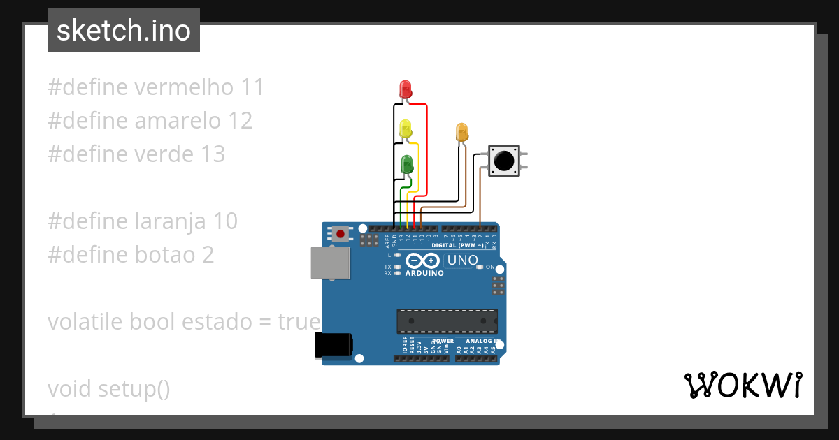 Aula05_Semaforo_interrup_TESTE - Wokwi ESP32, STM32, Arduino Simulator Aula05_Semaforo_interrup_TESTE - Wokwi ESP32, STM32, Arduino Simulator