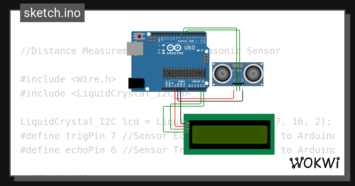 Ultrasonic Copy Wokwi Esp32 Stm32 Arduino Simulator