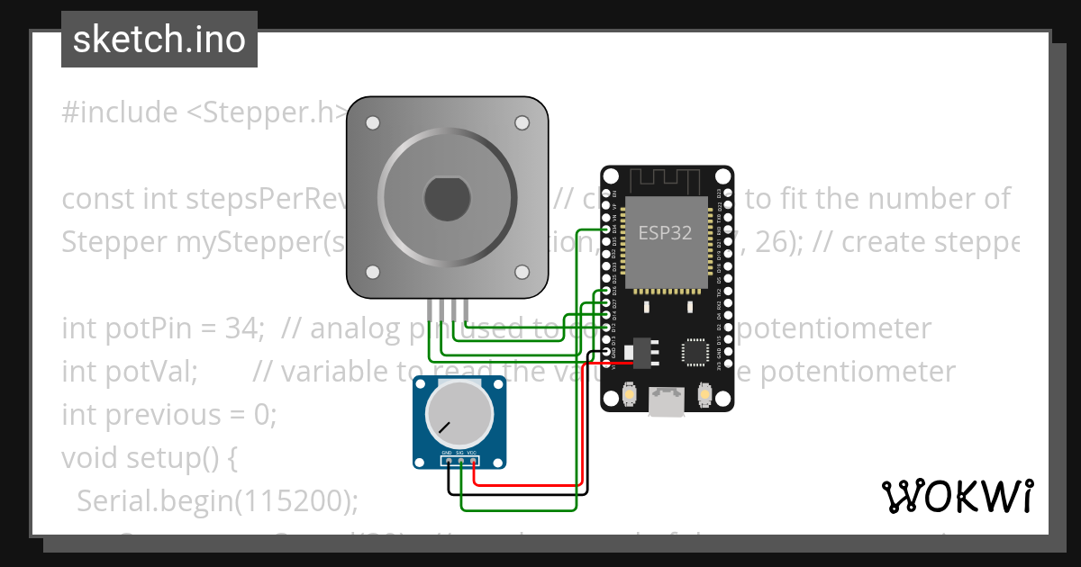 stepper potensio 2 - Wokwi ESP32, STM32, Arduino Simulator