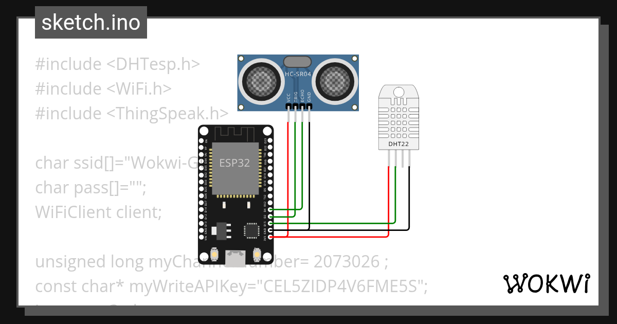 green house - Wokwi ESP32, STM32, Arduino Simulator