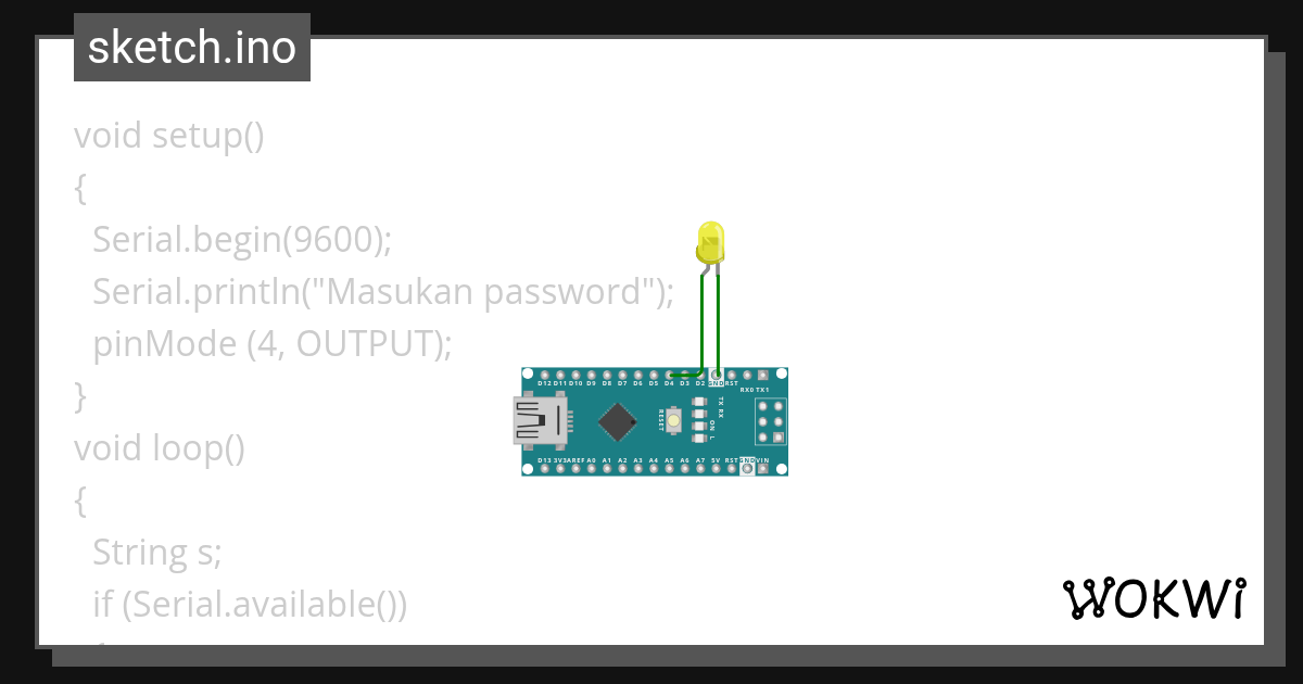 17 Membaca String Copy Wokwi Esp32 Stm32 Arduino Simulator