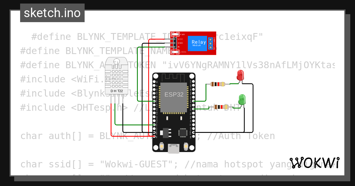 Lab 2 Wokwi Esp32 Stm32 Arduino Simulator