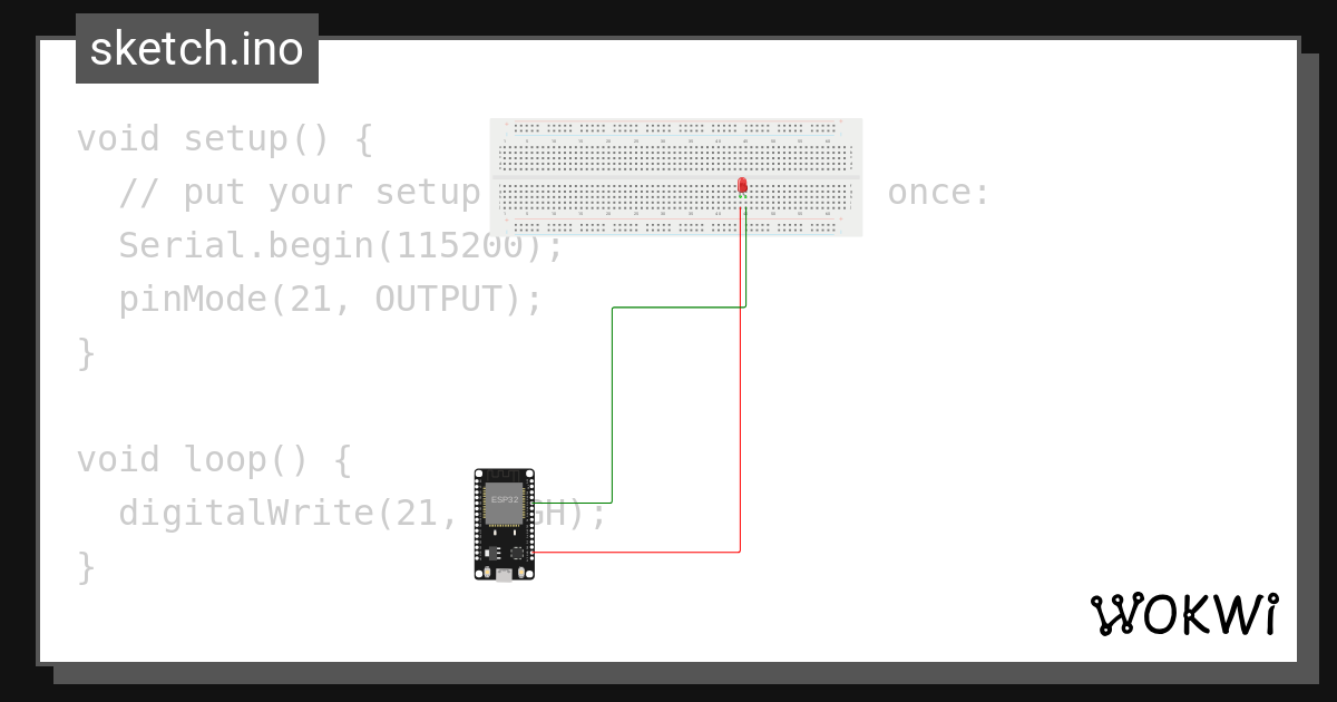 Traffic Light Wokwi Esp32 Stm32 Arduino Simulator 4635