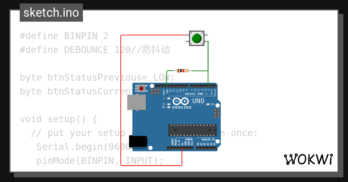 点灯 Wokwi Esp32 Stm32 Arduino Simulator