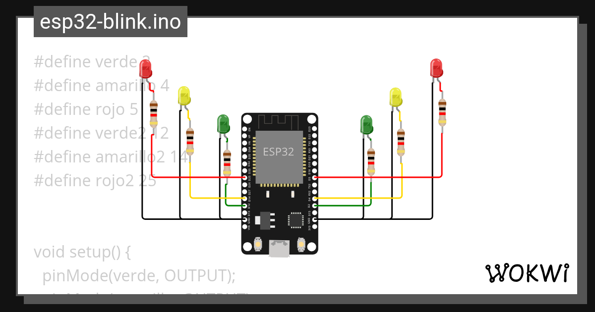 semaforo 2.ino - Wokwi ESP32, STM32, Arduino Simulator