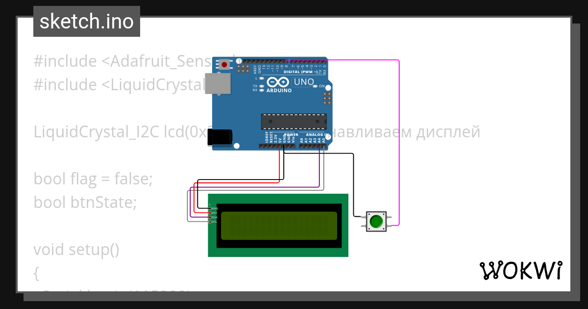 Liquidcrystali2c Wokwi Esp32 Stm32 Arduino Simulator 2919