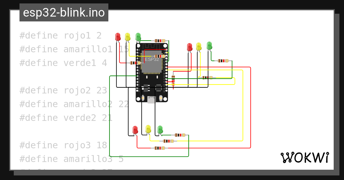 Tressemaforos Copy Wokwi Esp32 Stm32 Arduino Simulator 5842