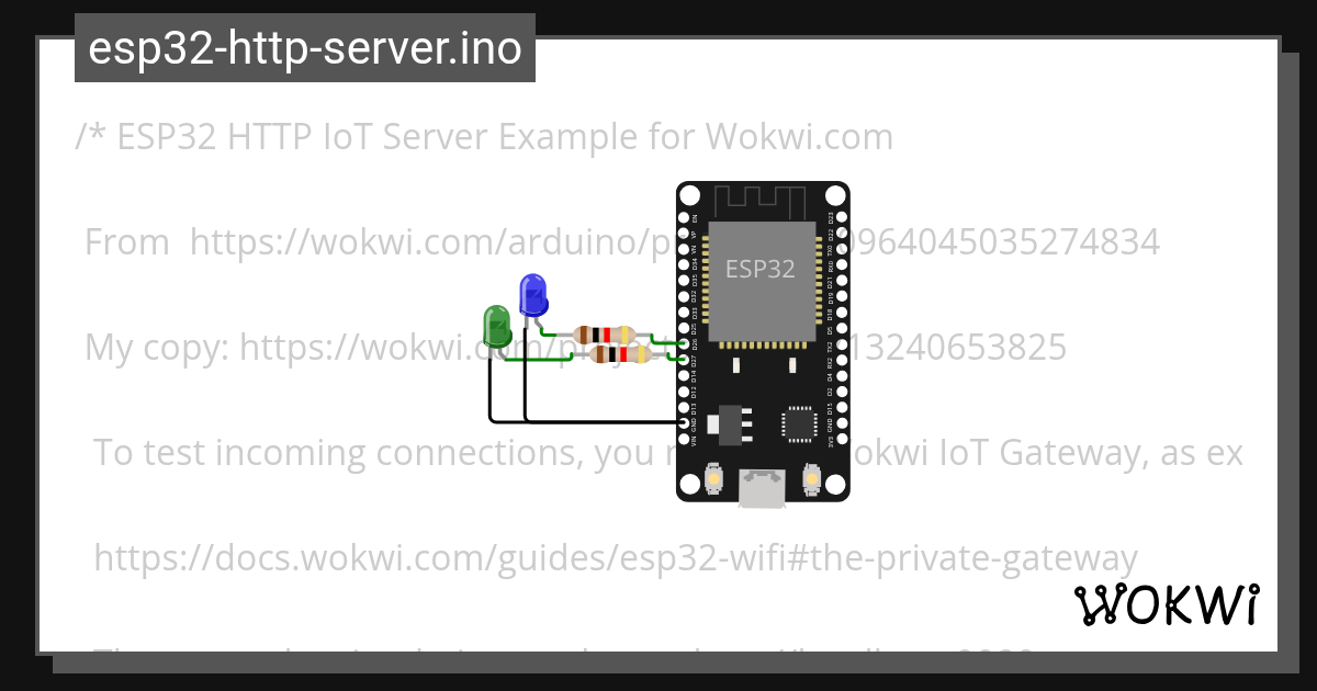 Wokwi - Online ESP32, STM32, Arduino Simulator