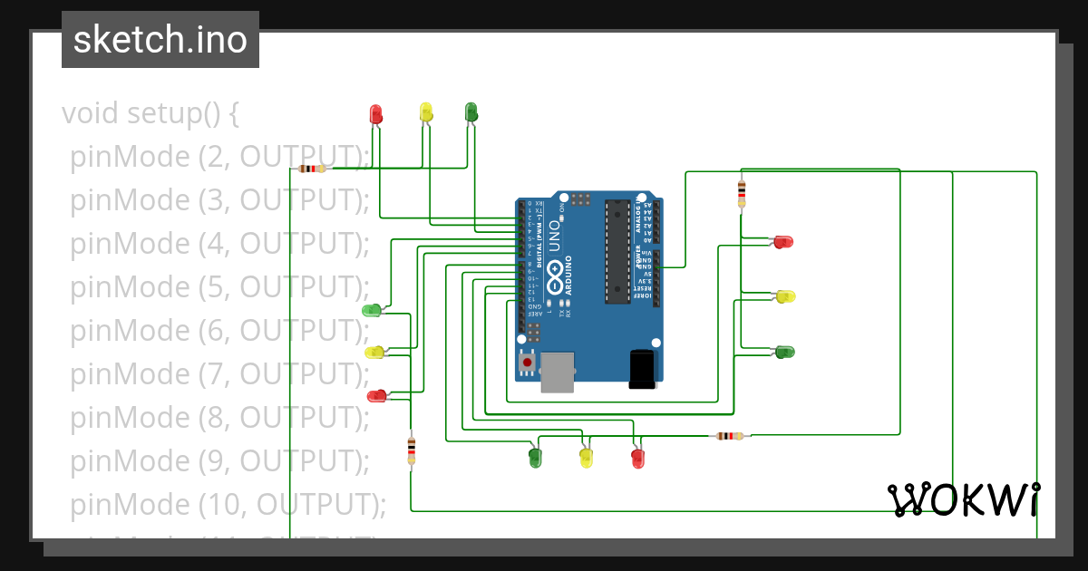 PTS simpang 4. KEL 9 - Wokwi ESP32, STM32, Arduino Simulator