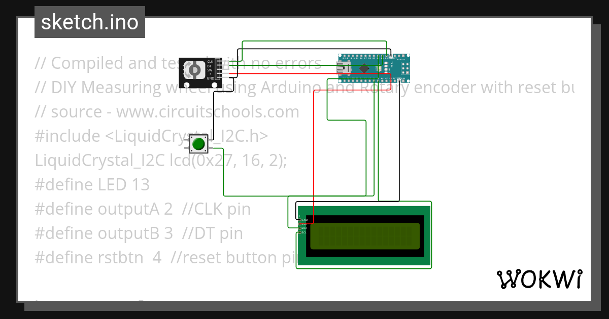 Elastic Mesuring Device Wokwi Esp32 Stm32 Arduino Simulator 7681