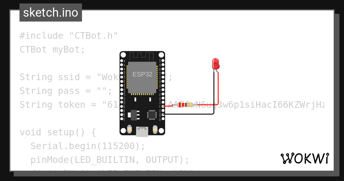06bottelegram Wokwi Esp32 Stm32 Arduino Simulator