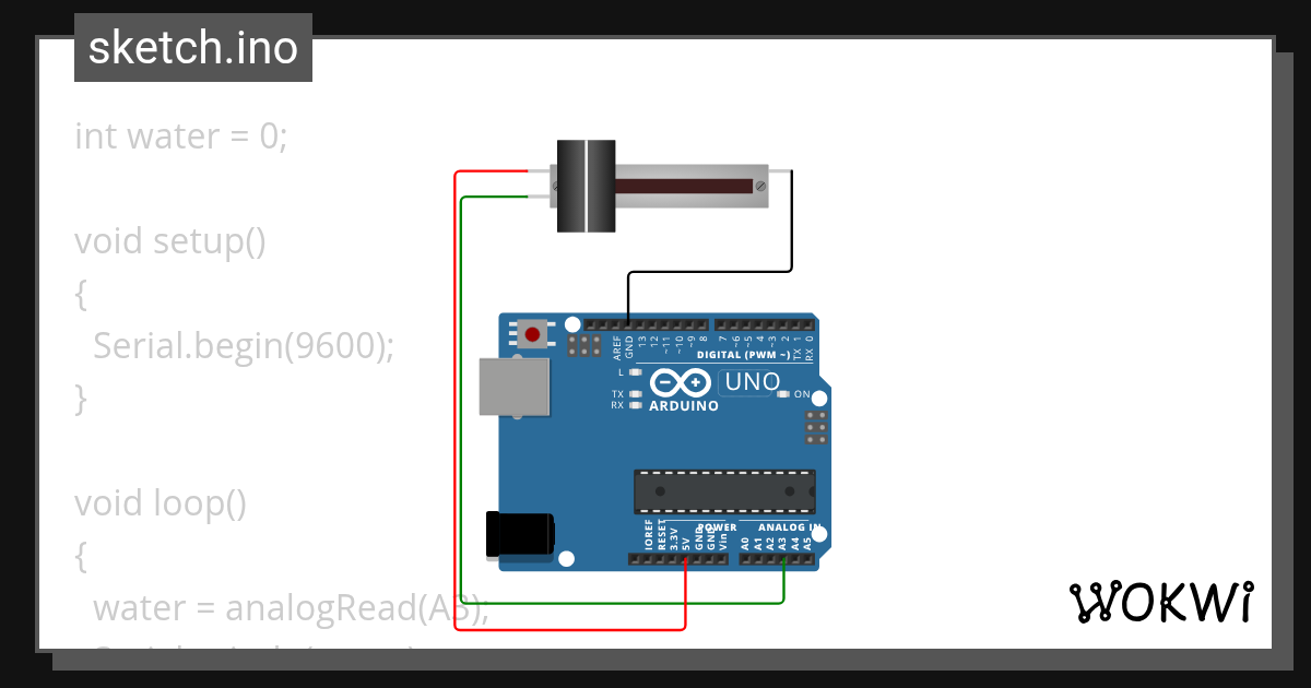 soilSensor - Wokwi ESP32, STM32, Arduino Simulator