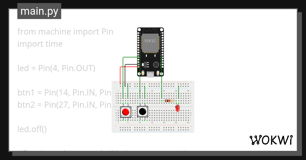 Push-UP - Wokwi ESP32, STM32, Arduino Simulator