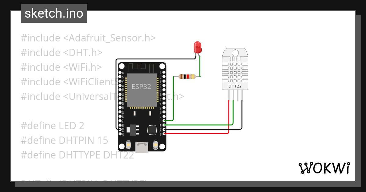 Tugas Praktik Iot Endang Supriyadi - Wokwi ESP32, STM32, Arduino Simulator