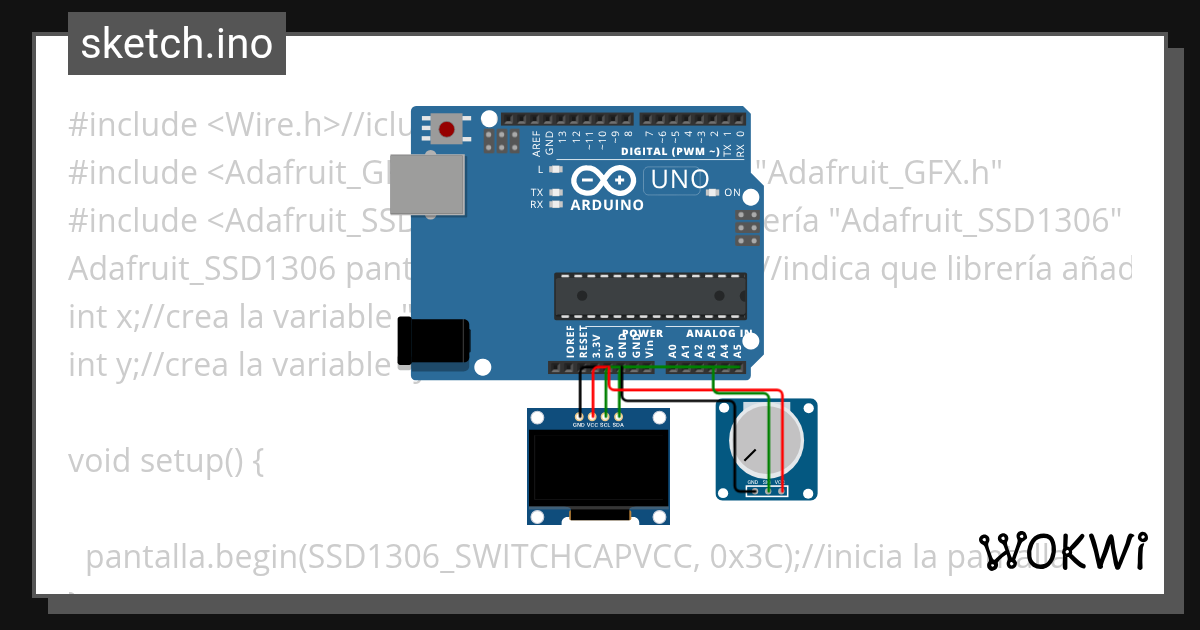 pantalla oled 3 - Wokwi ESP32, STM32, Arduino Simulator