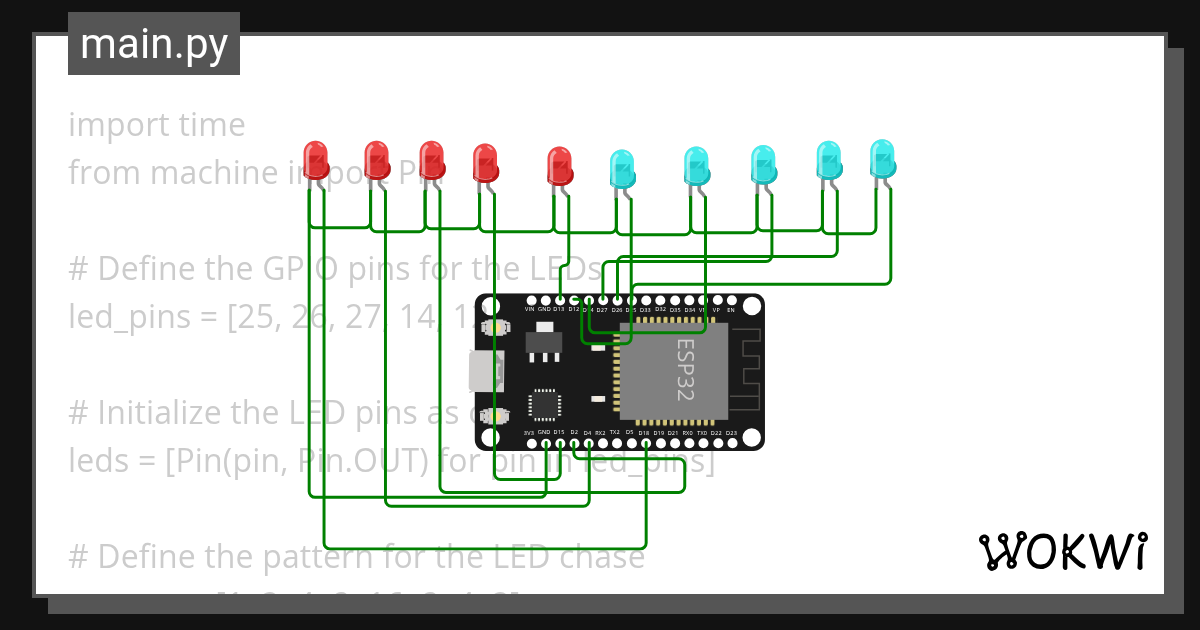 Wokwi - Online ESP32, STM32, Arduino Simulator