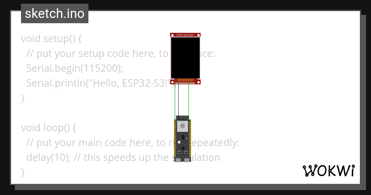 not working - Wokwi ESP32, STM32, Arduino Simulator
