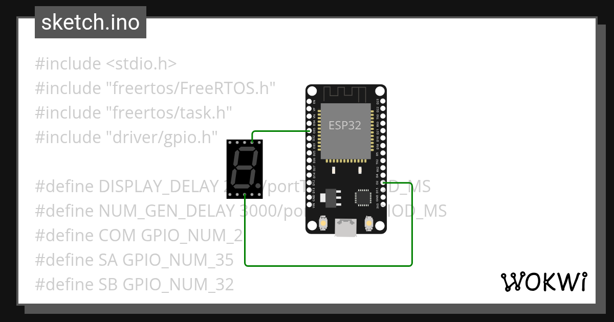 Practica Clase - Wokwi ESP32, STM32, Arduino Simulator