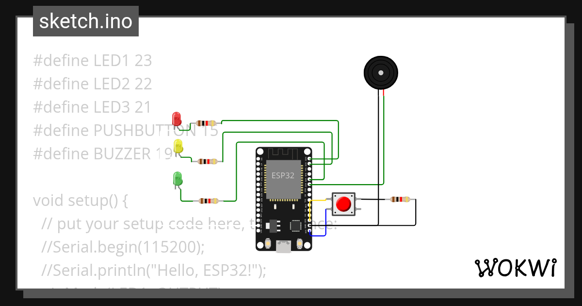 SIMULASI 4 - Wokwi ESP32, STM32, Arduino Simulator