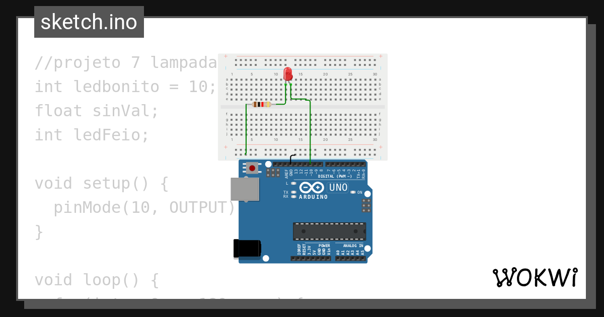 Projeto Led Pulsante Wokwi Esp32 Stm32 Arduino Simulator