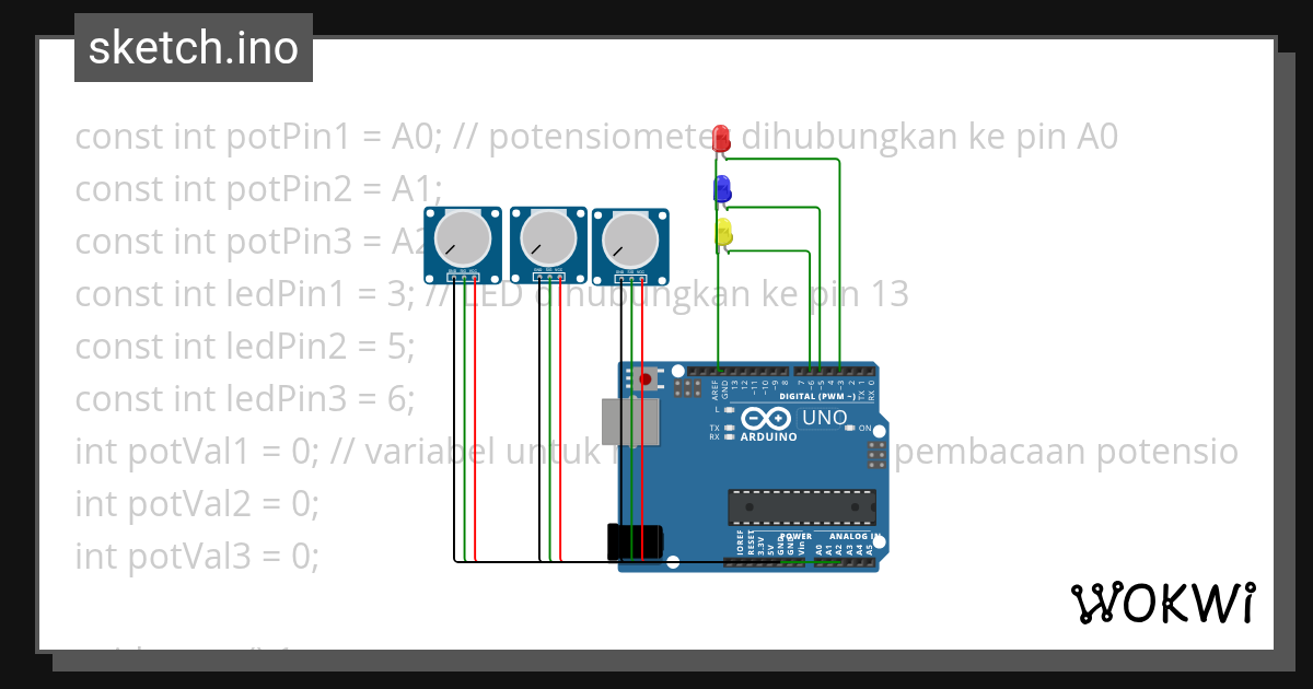 Tugas 3.1.2 Pertemuan 4 - Wokwi ESP32, STM32, Arduino Simulator
