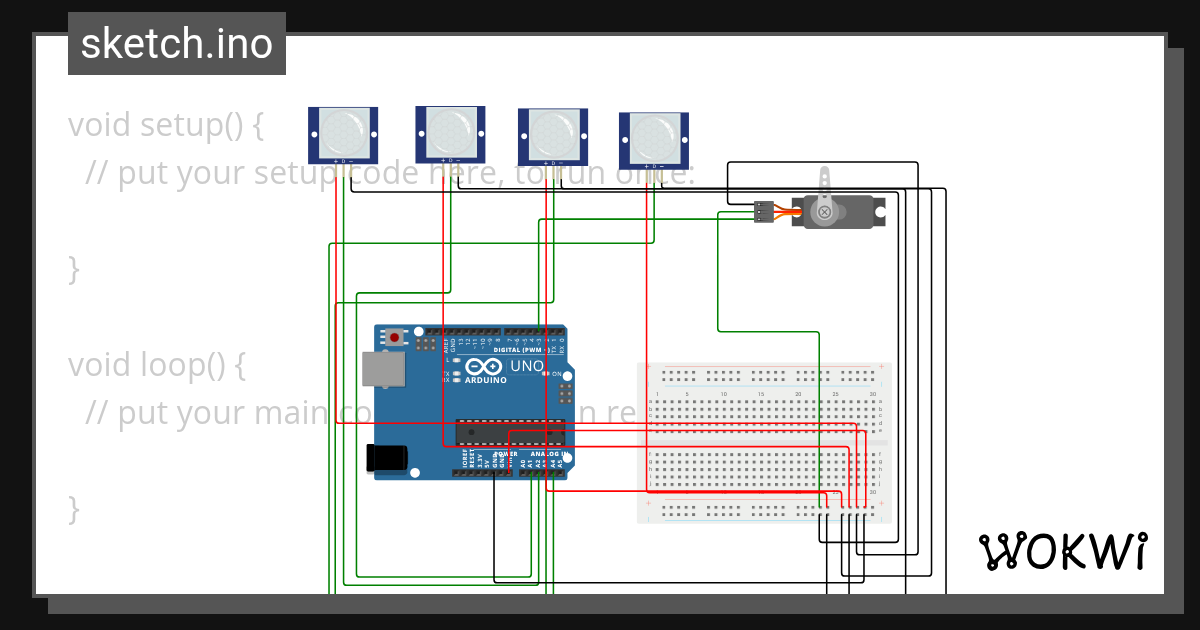electronic curcuit - Wokwi ESP32, STM32, Arduino Simulator