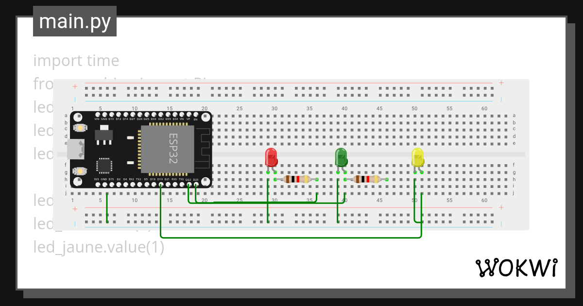 Mini Projet 3 - Wokwi ESP32, STM32, Arduino Simulator Mini Projet 3 - Wokwi ESP32, STM32, Arduino Simulator
