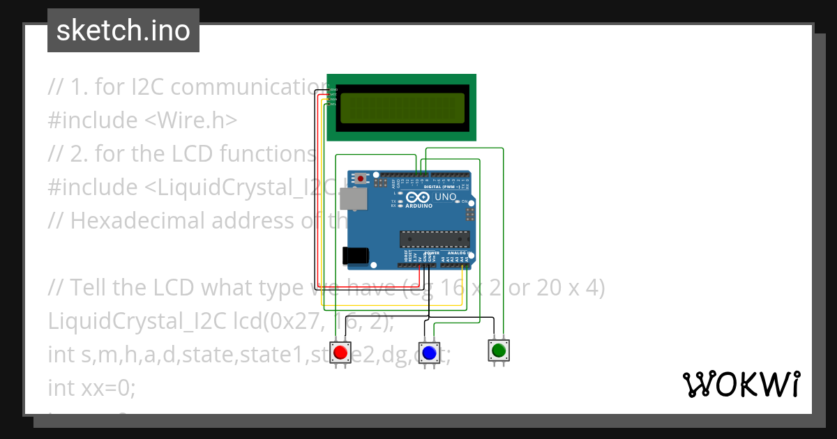 big_lcd_i2c_2 - Wokwi ESP32, STM32, Arduino Simulator