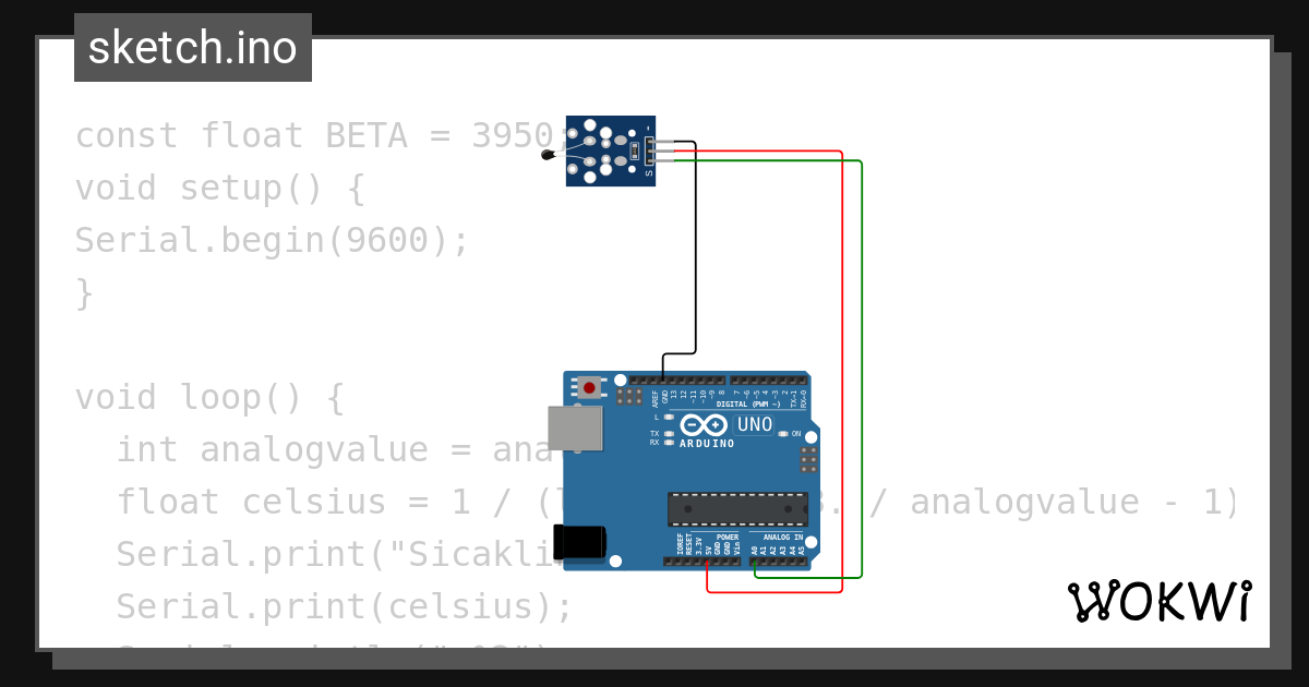 Sicaklik Olcumu Wokwi Esp32 Stm32 Arduino Simulator 0268