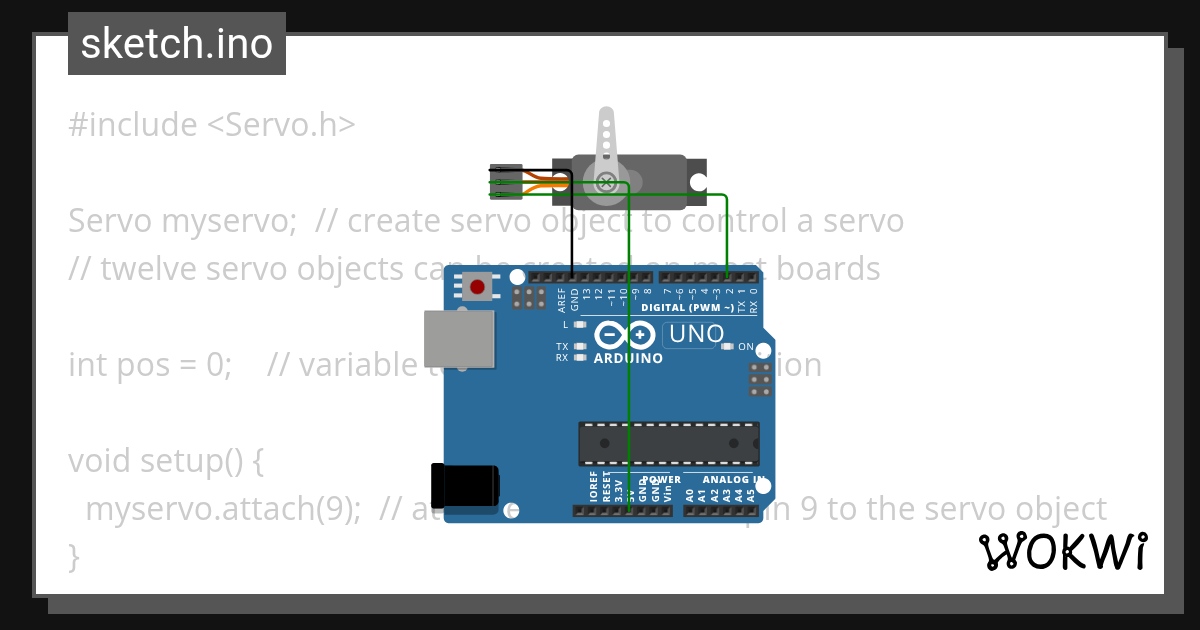 Sweeper Car - Wokwi ESP32, STM32, Arduino Simulator