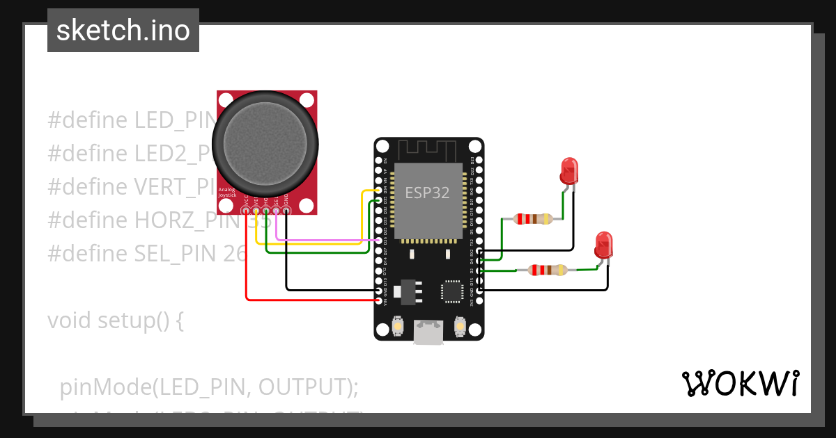 ЛР №9 Завд 1 Wokwi Esp32 Stm32 Arduino Simulator 2835