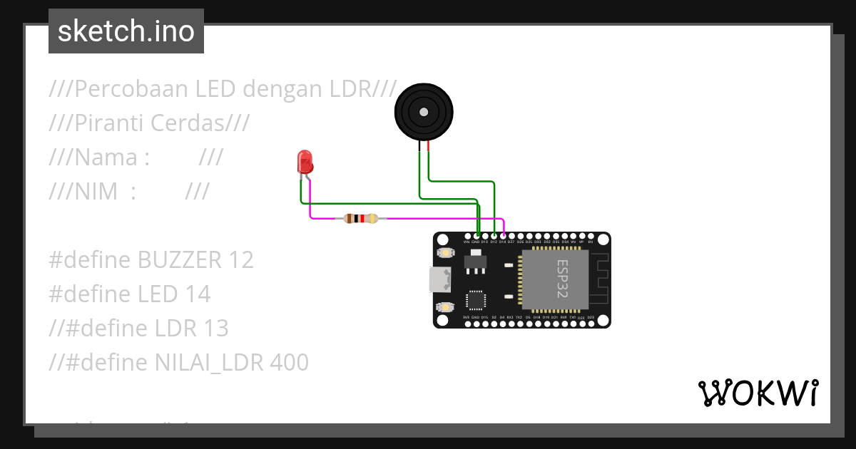 piranti_cerdas_LED_BUZZE - Wokwi ESP32, STM32, Arduino Simulator piranti_cerdas_LED_BUZZE - Wokwi ESP32, STM32, Arduino Simulator