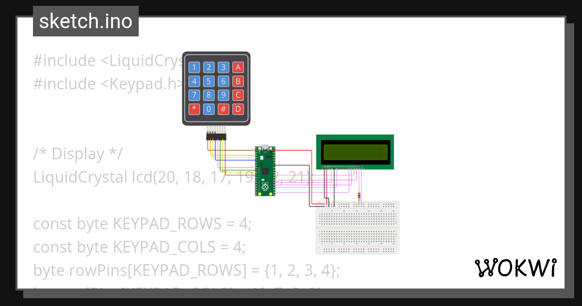 WORK №10 - Wokwi ESP32, STM32, Arduino Simulator