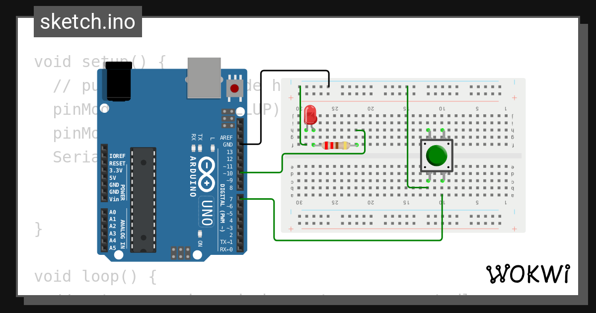 Let Con Boton Wokwi Esp32 Stm32 Arduino Simulator 5125