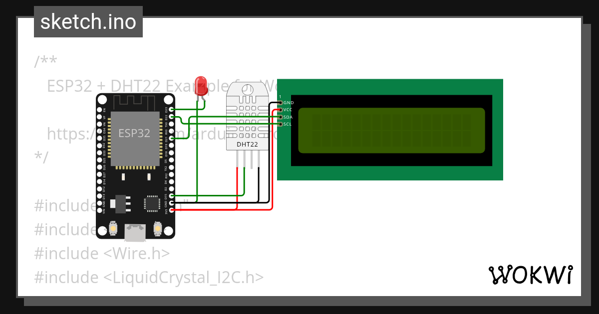 2 - Wokwi ESP32, STM32, Arduino Simulator