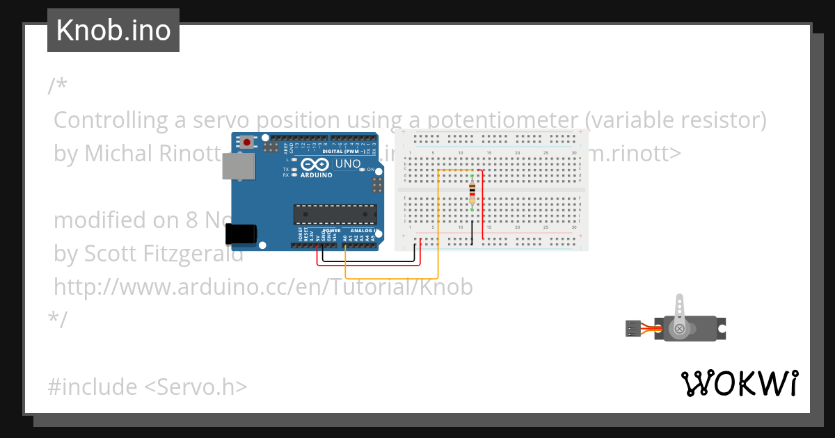 Knob.ino Copy - Wokwi ESP32, STM32, Arduino Simulator