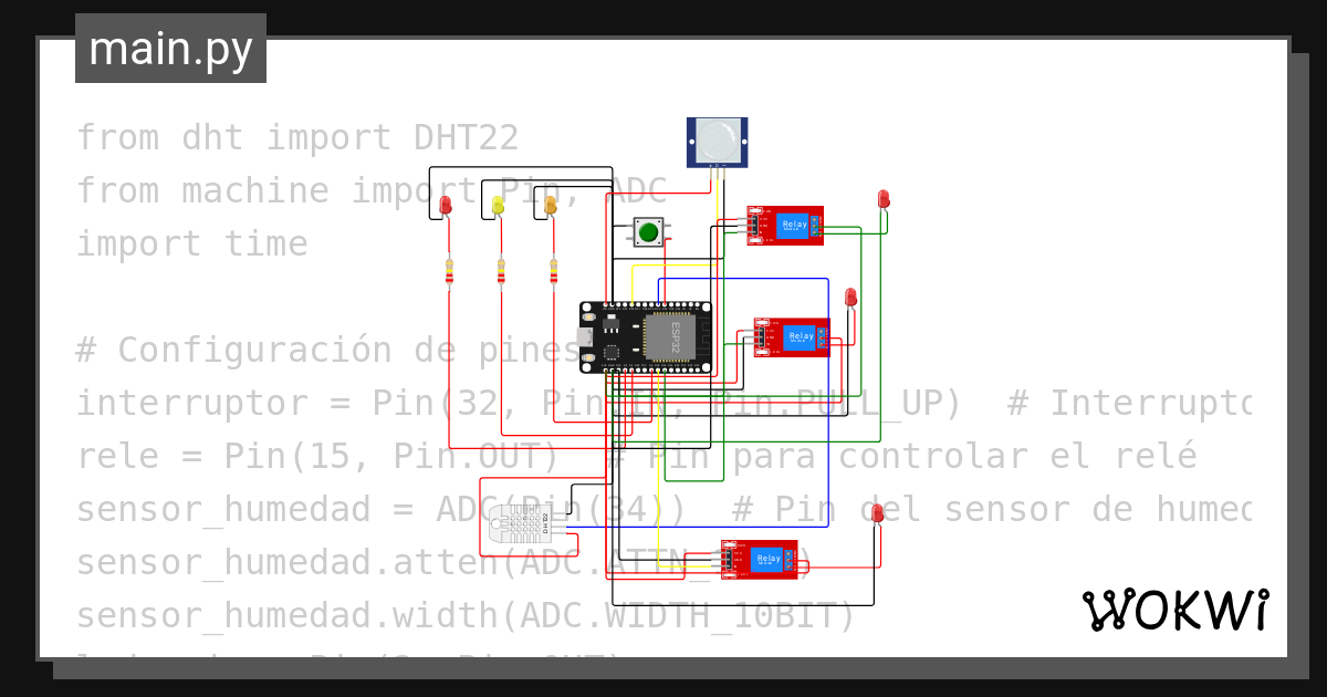 Carlos Reyesmontaje 10 Wokwi Esp32 Stm32 Arduino Simulator