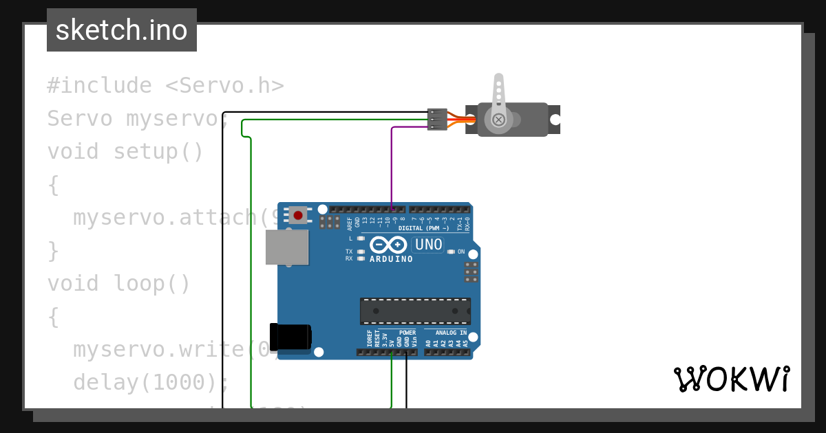 myservo - Wokwi ESP32, STM32, Arduino Simulator myservo - Wokwi ESP32, STM32, Arduino Simulator