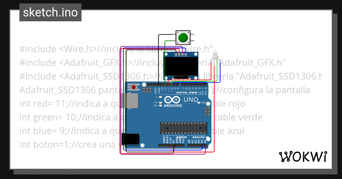 actividad 4 - Wokwi ESP32, STM32, Arduino Simulator