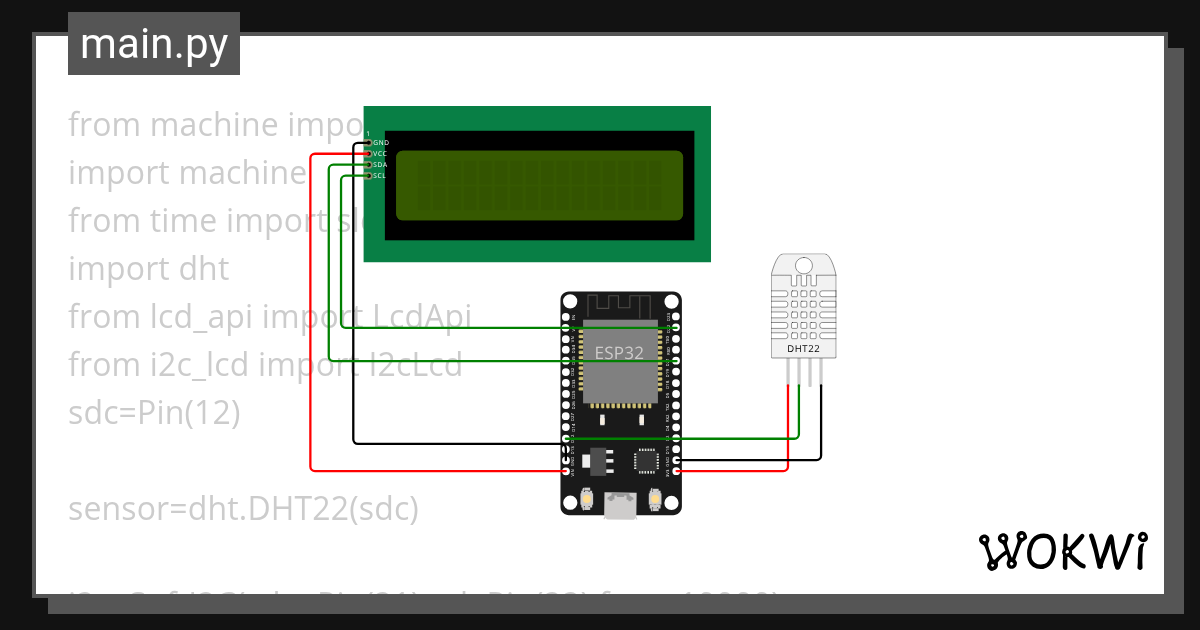 lcd - Wokwi ESP32, STM32, Arduino Simulator