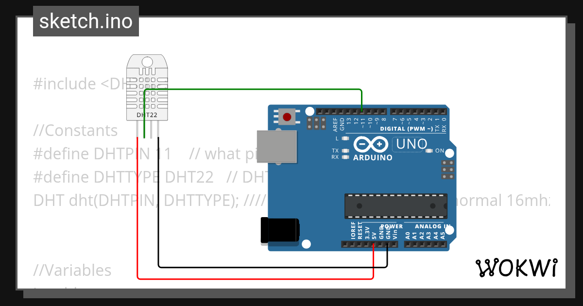 Temp Sensor Wokwi Esp32 Stm32 Arduino Simulator 